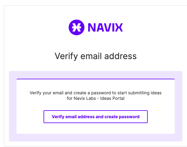 Navix Labs Idea Portal